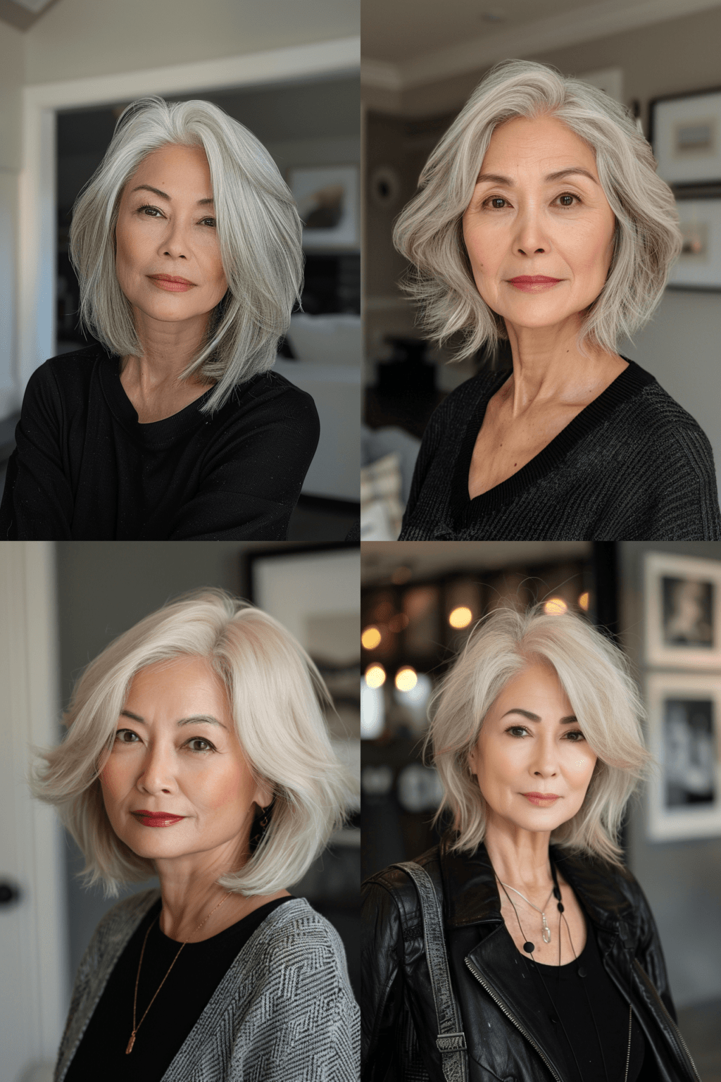 26 Beautiful Bob Haircuts for Women Over 50