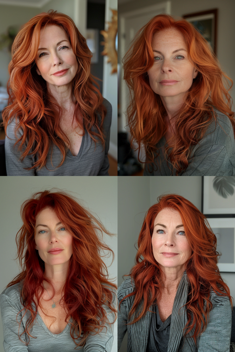 Top 30 Youthful Hair Colors for Women Over 50