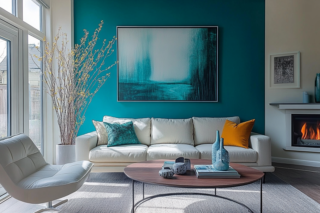 19 Teal Living Room Ideas That Will Transform Your Space Into a Modern ...